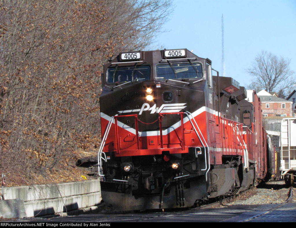 P&W 4005 north to Worcester